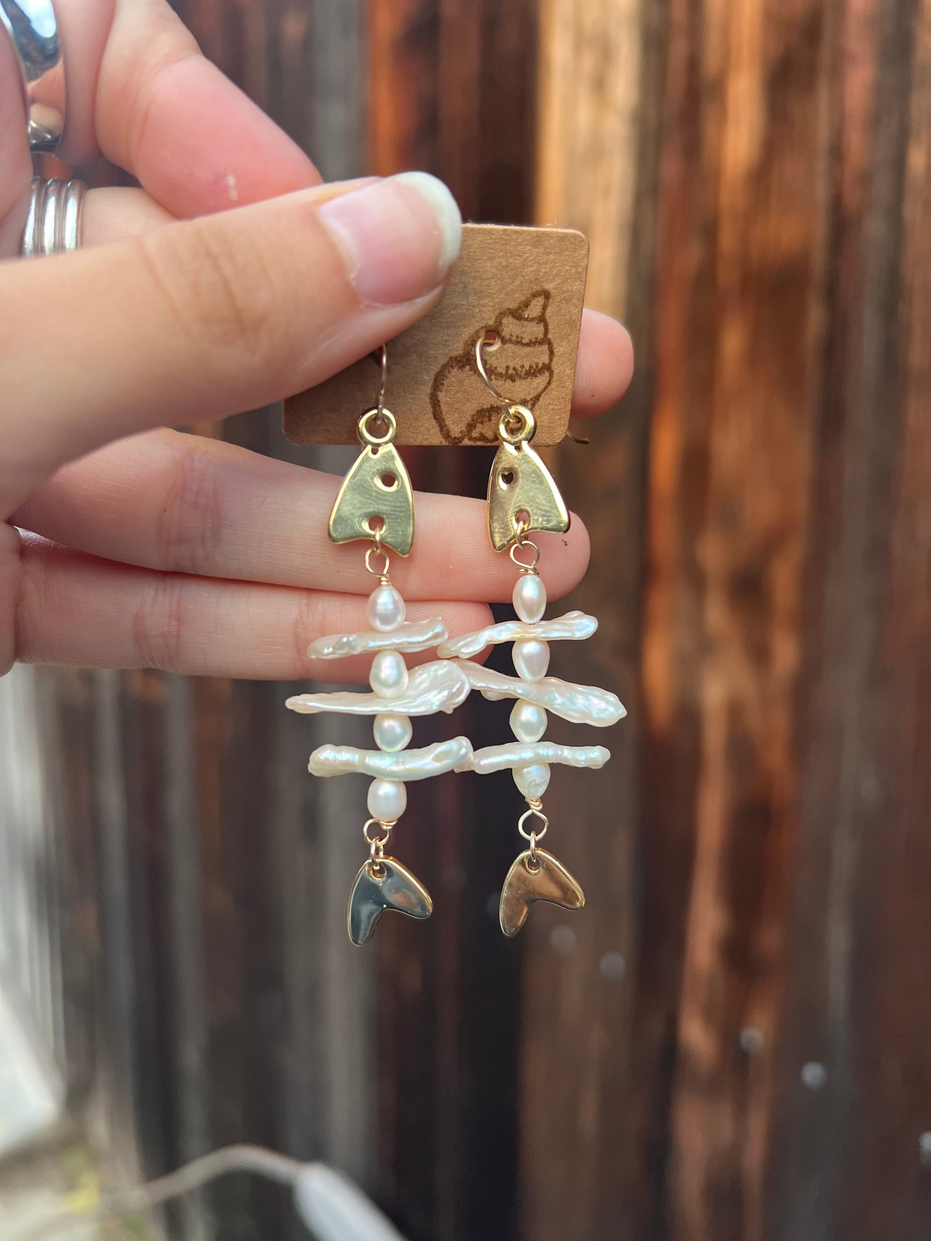 Pescado Earrings – Tanline Designs